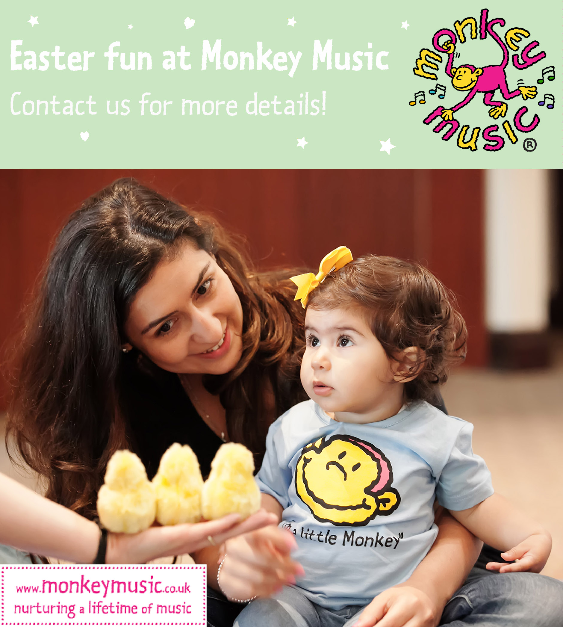 Easter Workshops | Monkey Music